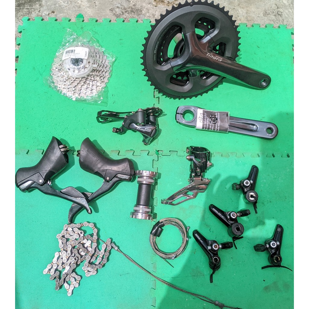 Jual Groupset Shimano Tiagra 3x10 (mix baru) Group set Sepeda Touring ...