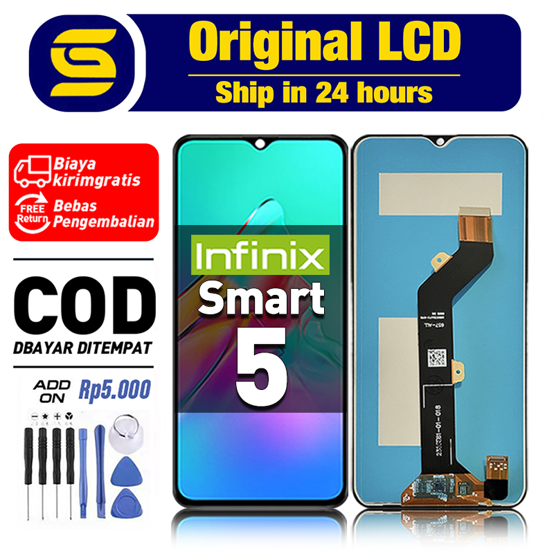 Jual LCD Infinix Smart 5 Ori fullset asli touchscreen original 100% lcd ...