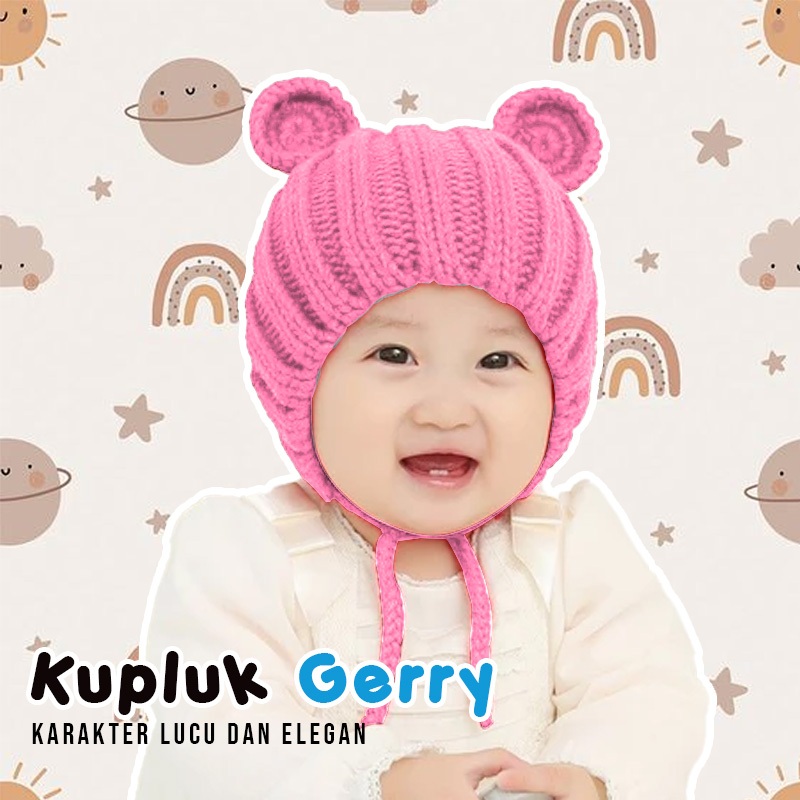 Jual topi kupluk anak // laki-laki dan perempuan // kupluk rajut ...
