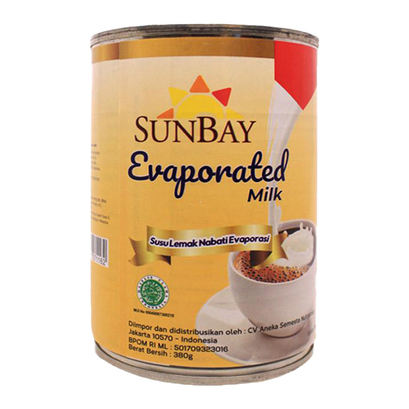 Jual SunBay Susu Evaporasi Kaleng 380 g | Shopee Indonesia