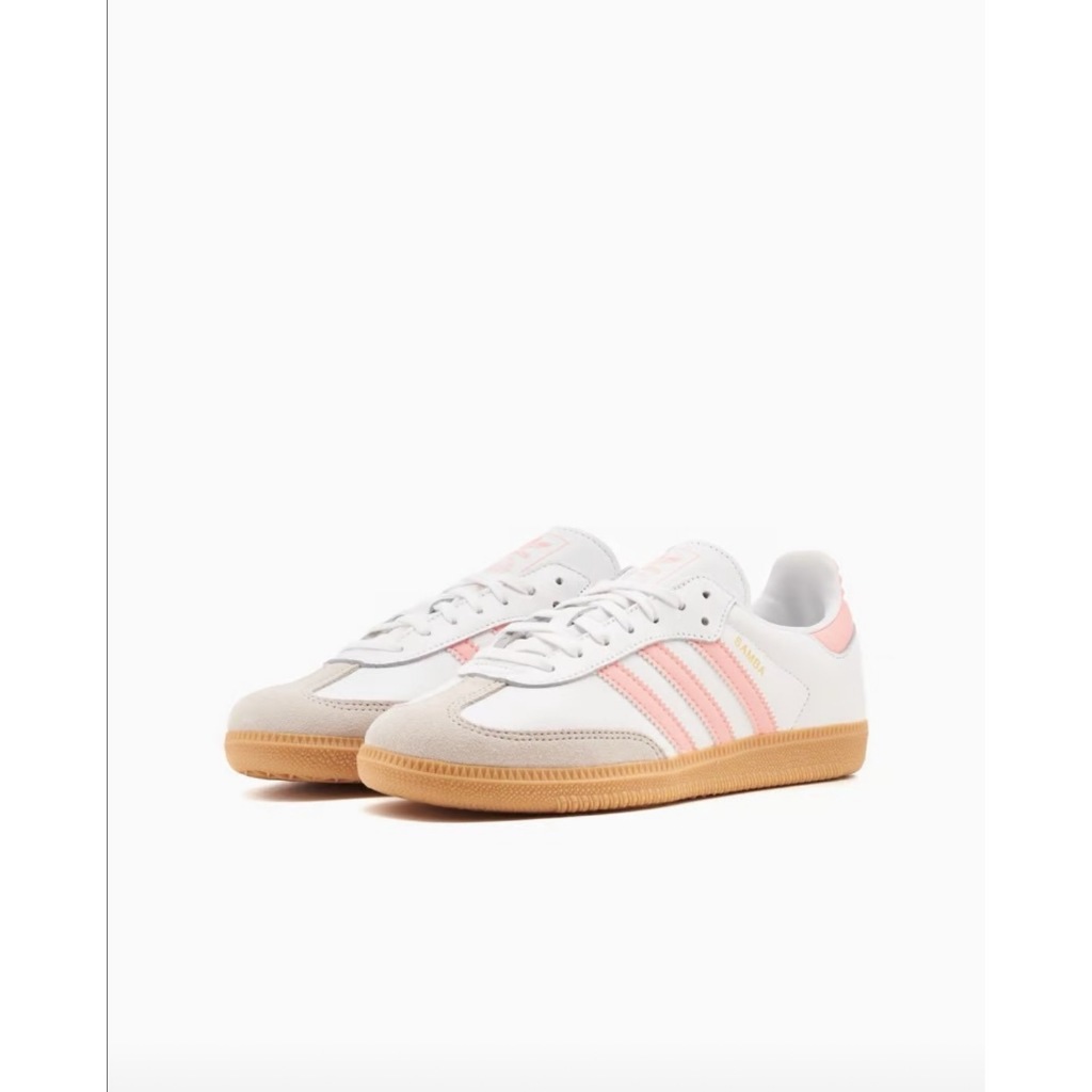 Jual Adidas Samba OG White Semi Pink Spark GS [JP5480] | Shopee Indonesia