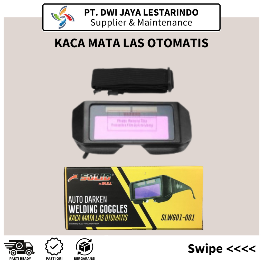 Jual Kaca Mata Las Otomatis / Auto Darken Welding Goggles / Welding ...