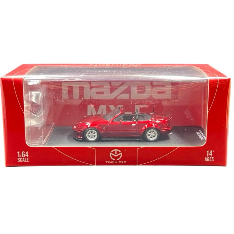 Jual Time Micro 64 Mazda Miata MX5 Red Limited Edition | Shopee Indonesia