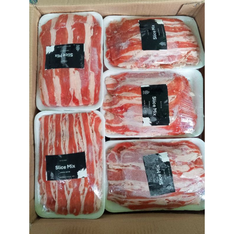 Jual Beef Slice Lemak Mix 500gr | Shopee Indonesia