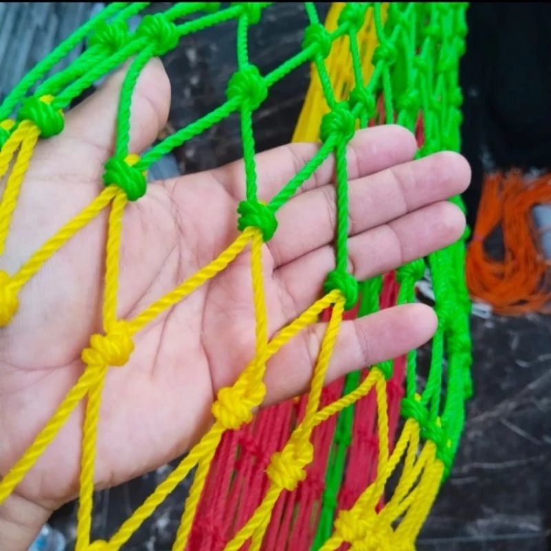 Jual jaring mandi bola pengaman Playground kualitas lubang 5cm x5cm ...