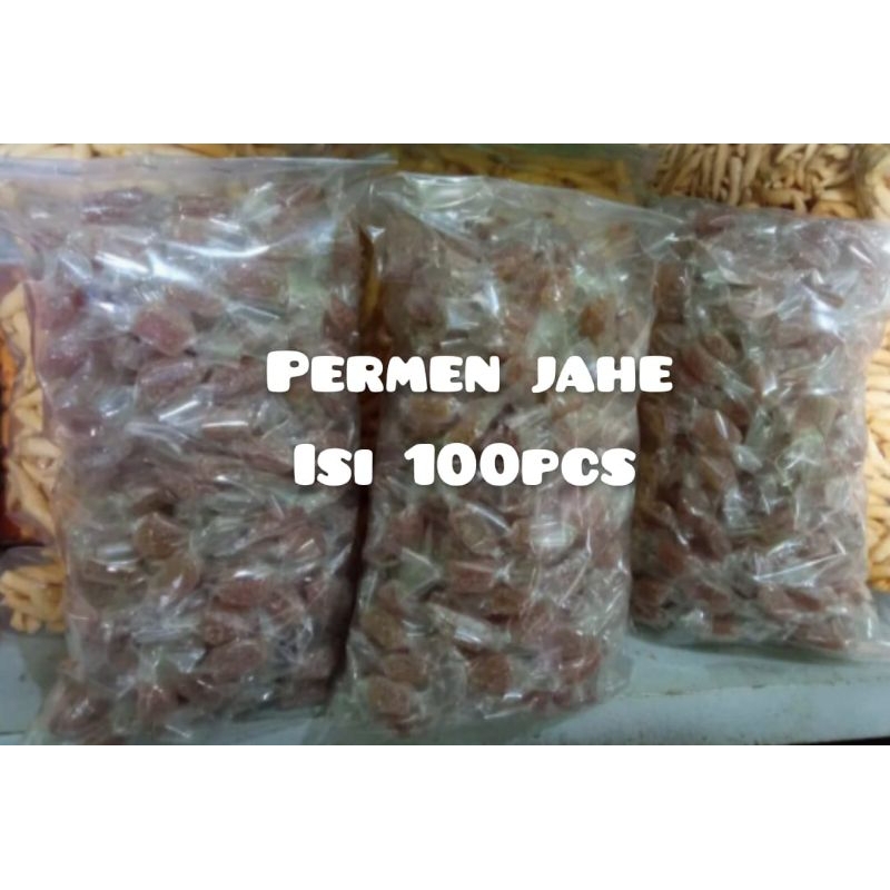 Jual 1PAK PERMEN JAHE ASLI /PERMEN JAHE ISI 100Pcs | Shopee Indonesia