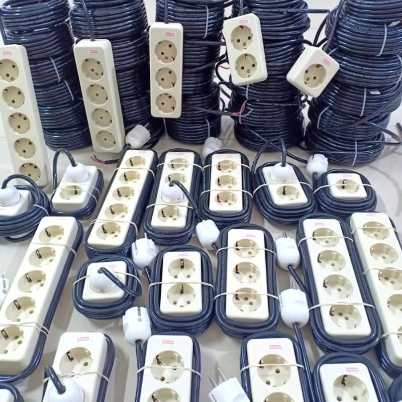 Jual Stop Kontak Uticon SNI / Stopkontak Terminal Listrik kuningan 1 2 ...