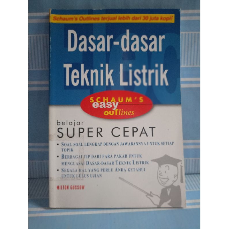 Jual DASAR-DASAR TEKNIK LISTRIK by shaum's easy outlines | Shopee Indonesia