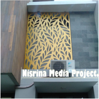 Jual FABRIKASI FASAD / PARTISI LASER CUTTING ACP (CNC ROUTER) | Shopee ...