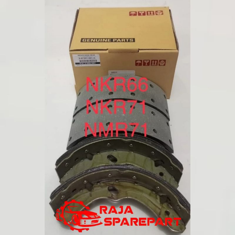 Jual Kampas rem depan belakang Brake shoe front rear isuzu NKR71 NMR71 | Shopee Indonesia