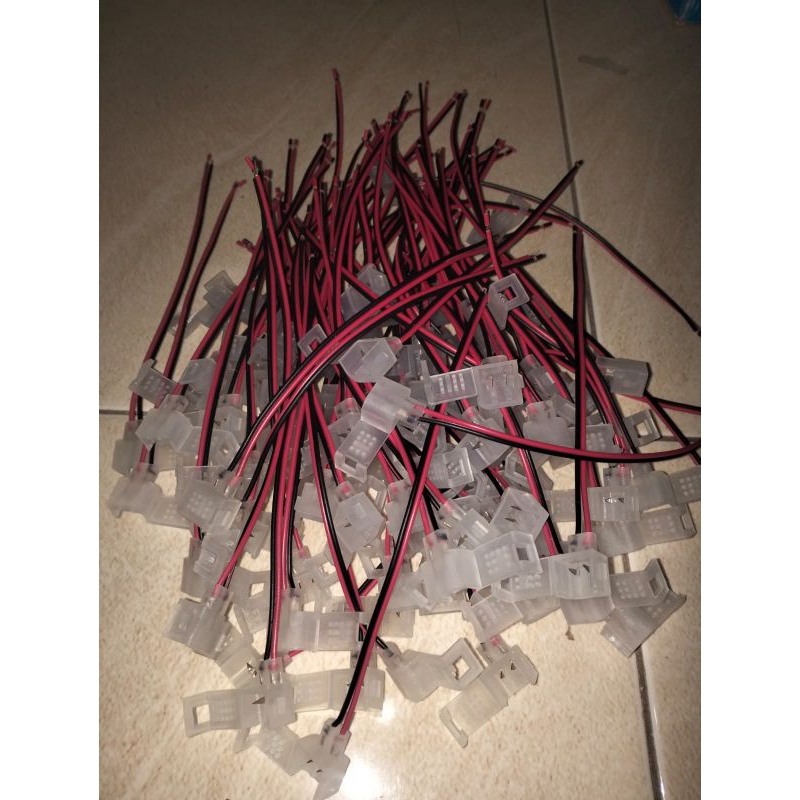 Jual KONEKTOR KABEL NEON FLEX SIGN FLEXIBLE JEPIT 12V /DC TANPA SOLDIER ...