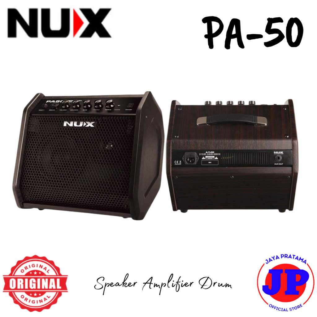 Jual Nux PA50 Multi Purpose Speaker Amplifier 50 Watt Original PA-50 ...