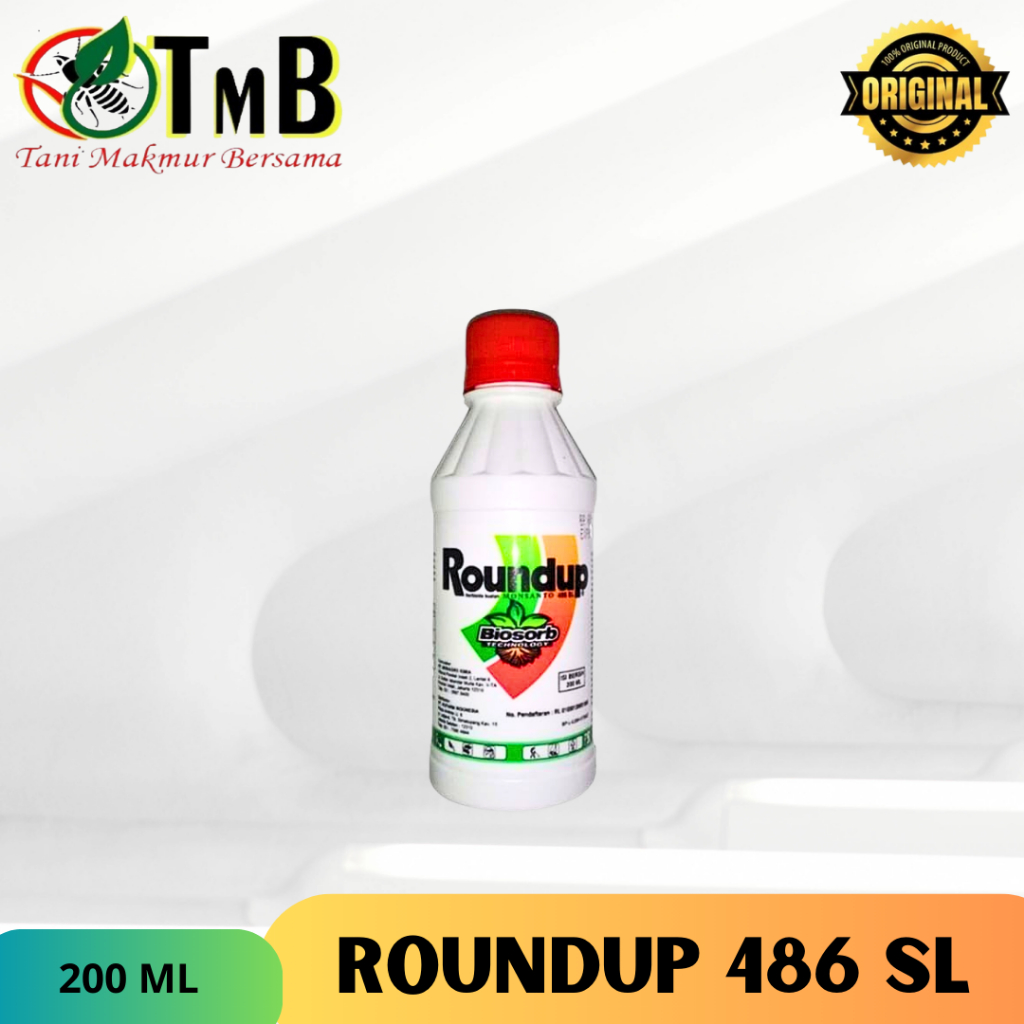 Jual Roundup 486 SL Herbisida Pembasmi Rumput Liar dan Gulma Kemasan ...