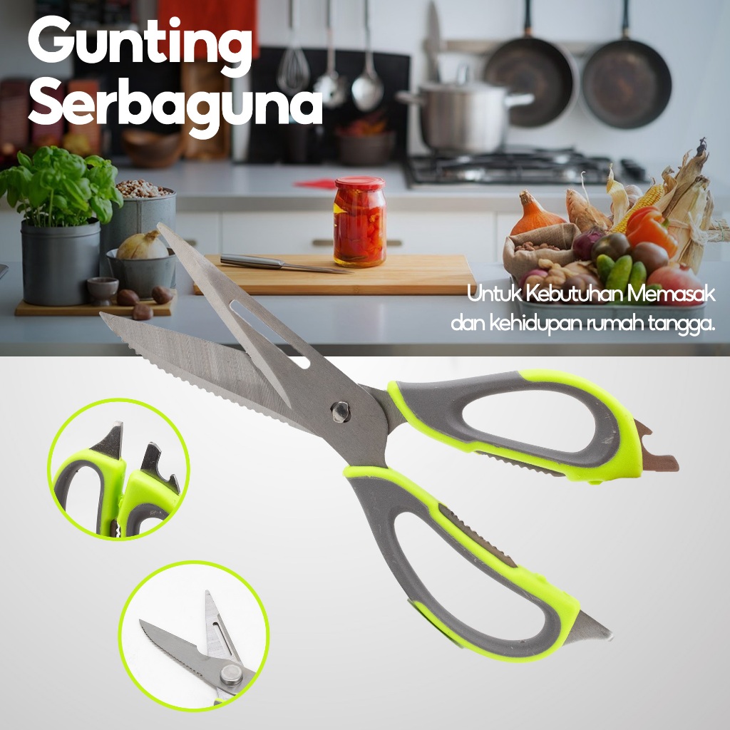 Jual Homeneeds Gunti Multifungsi Gunti Serbaguna Bahan Stainless CX-200 ...