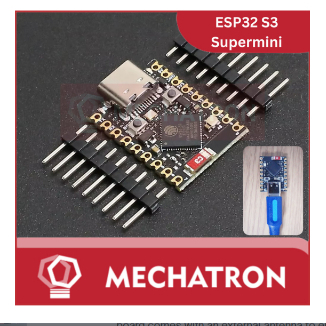 Jual ESP32 S3 Super Mini WIFI Bluetooth BLE 5.0 Tiny Board ESP32-S3 ...