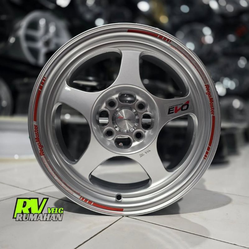 Jual velg racing mobil r15 SPOON EVO PCD 4X100 velg mobil racing ring ...