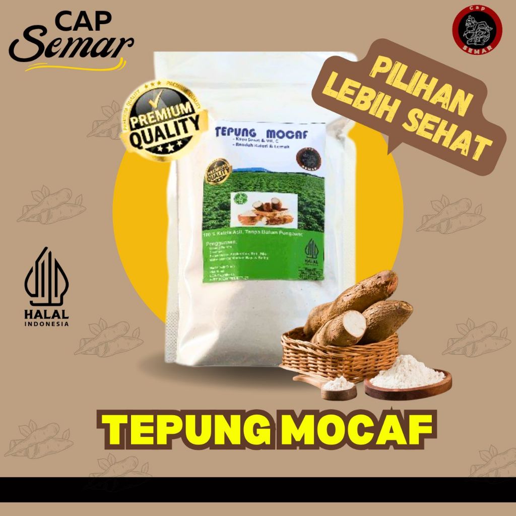 Jual TEPUNG MOCAF-TEPUNG SEHAT-TEPUNG DIET-GLUTEN FREE | Shopee Indonesia