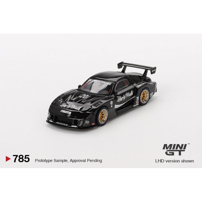 Jual Mini GT MAZDA RX-7 LB-Super Silhouette Liberty Walk Black | Shopee ...