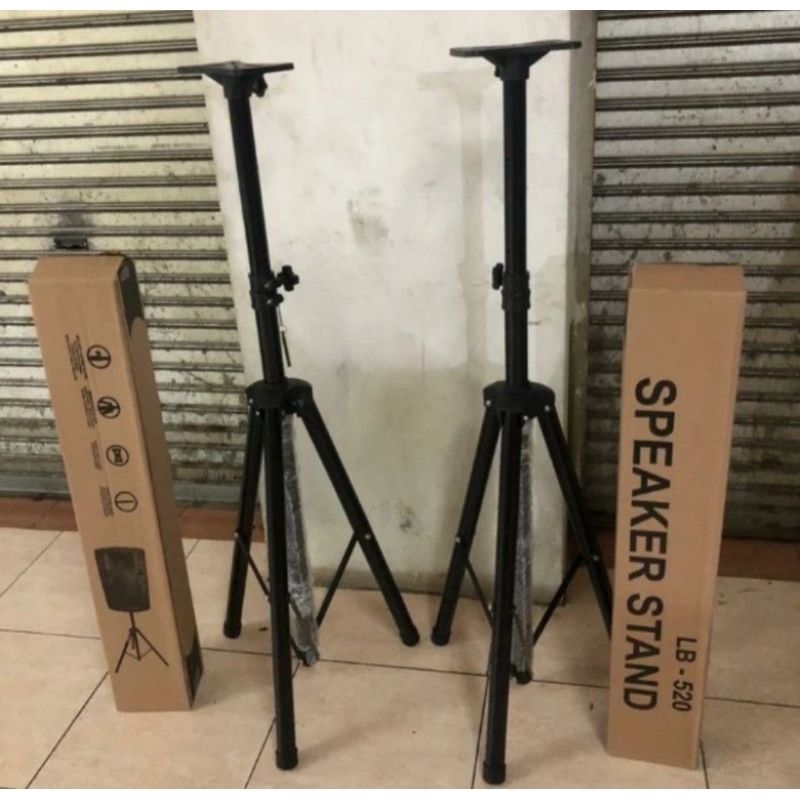 Jual tripod stand speaker aktif / pasif bisa buat semua merk speaker ...