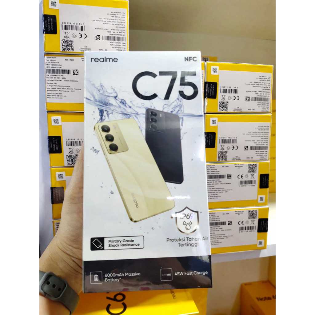 Jual Realme C75 [8GB+128GB] [8GB+256GB] - Garansi Resmi 1 Tahun NEW | Shopee Indonesia