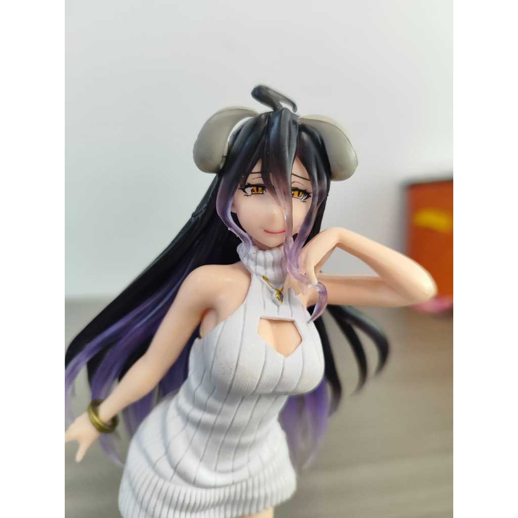 Jual Action Figure Albedo Overlord 22CM ALBEDO AHEGAO COREFUL PVC Anime ...