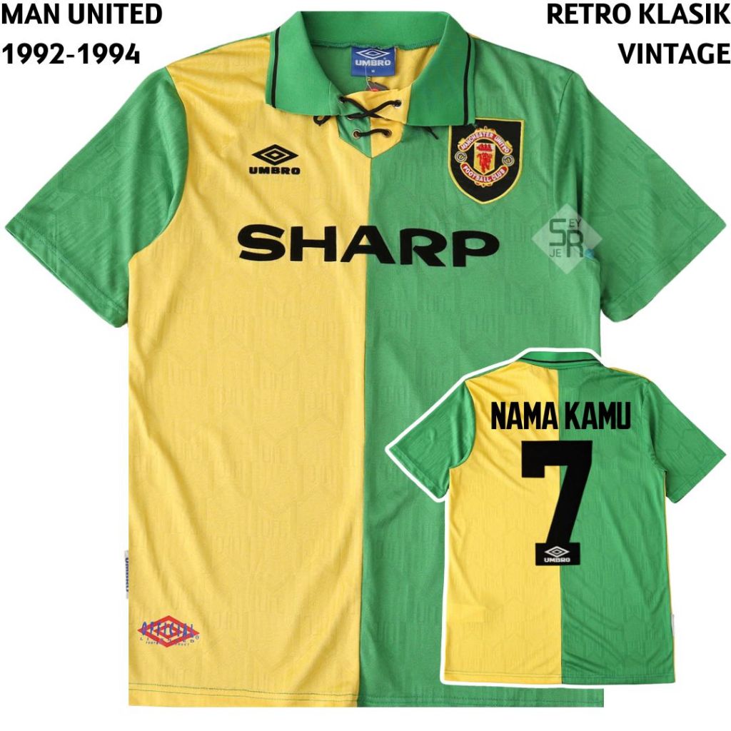 Jual Jersey Retro MU 1992 1993 1994 Away Manchester United Klasik ...