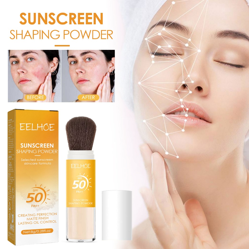 Jual EELHOE Sunscreen Shaping Powder 8g Pengaturan Bedak Oil ...