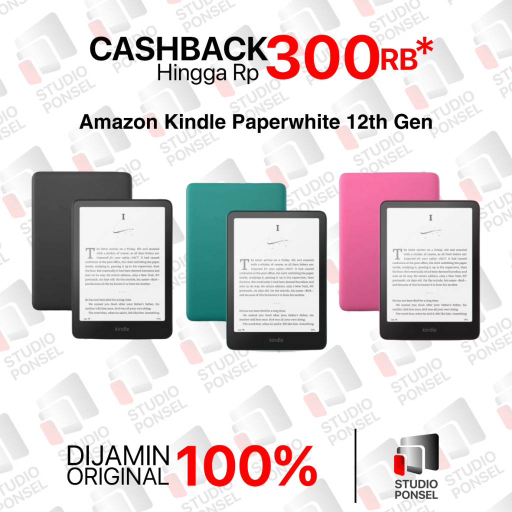 Jual Amazon Kindle Paperwhite 12th Gen 16GB | USB-C Signature Edition ...