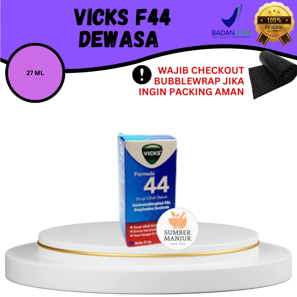 Jual VICKS FORMULA 44 DEWASA 27ML | Shopee Indonesia