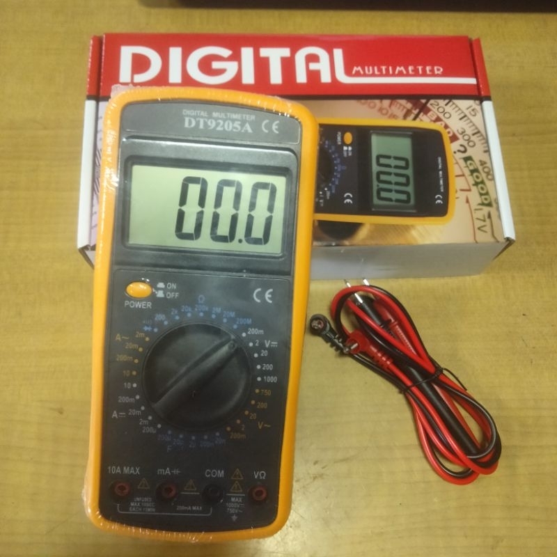 Jual Multimeter Digital DT9205A Multitester Avo Multi Meter Tester DT ...