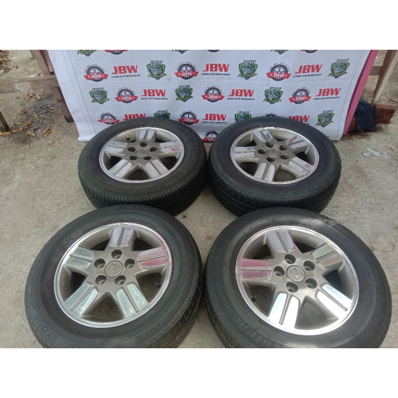 Jual Velg Toyota Enkei - 02 R15 6 inchi paket4pcs velg + ban | Shopee ...