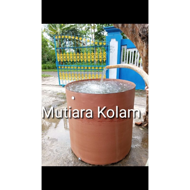 Jual KOLAM IKAN BULAT DIAMETER 80 cm Tinggi 100 CM | TANDON AIR MURAH ...