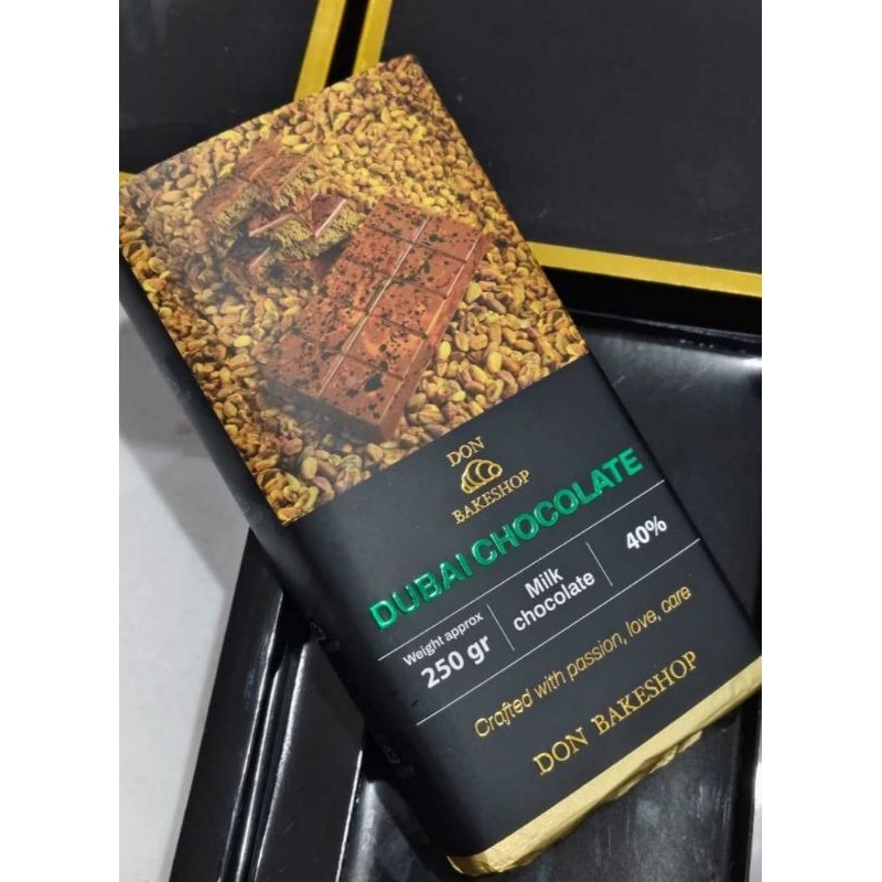 Jual Don Bakeshop Dubai Chocolate Hazelnut & Pistachio | Shopee Indonesia