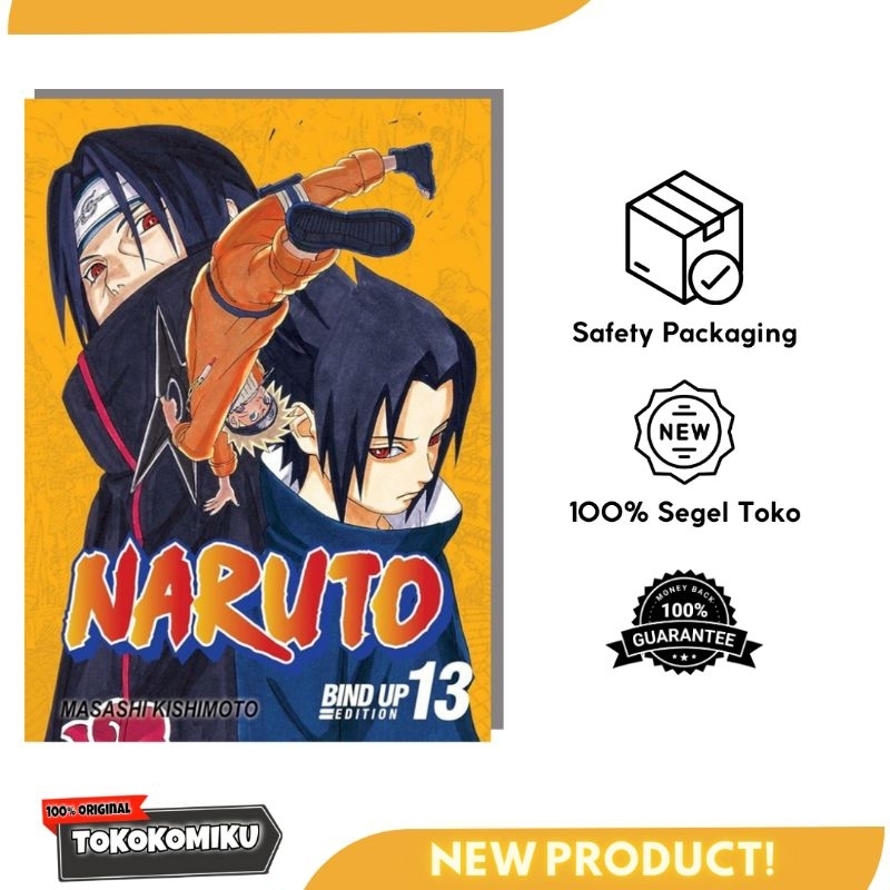 Jual Serial Komik / Manga Naruto : Bind Up Edition - by Masashi Kishimoto | Shopee Indonesia