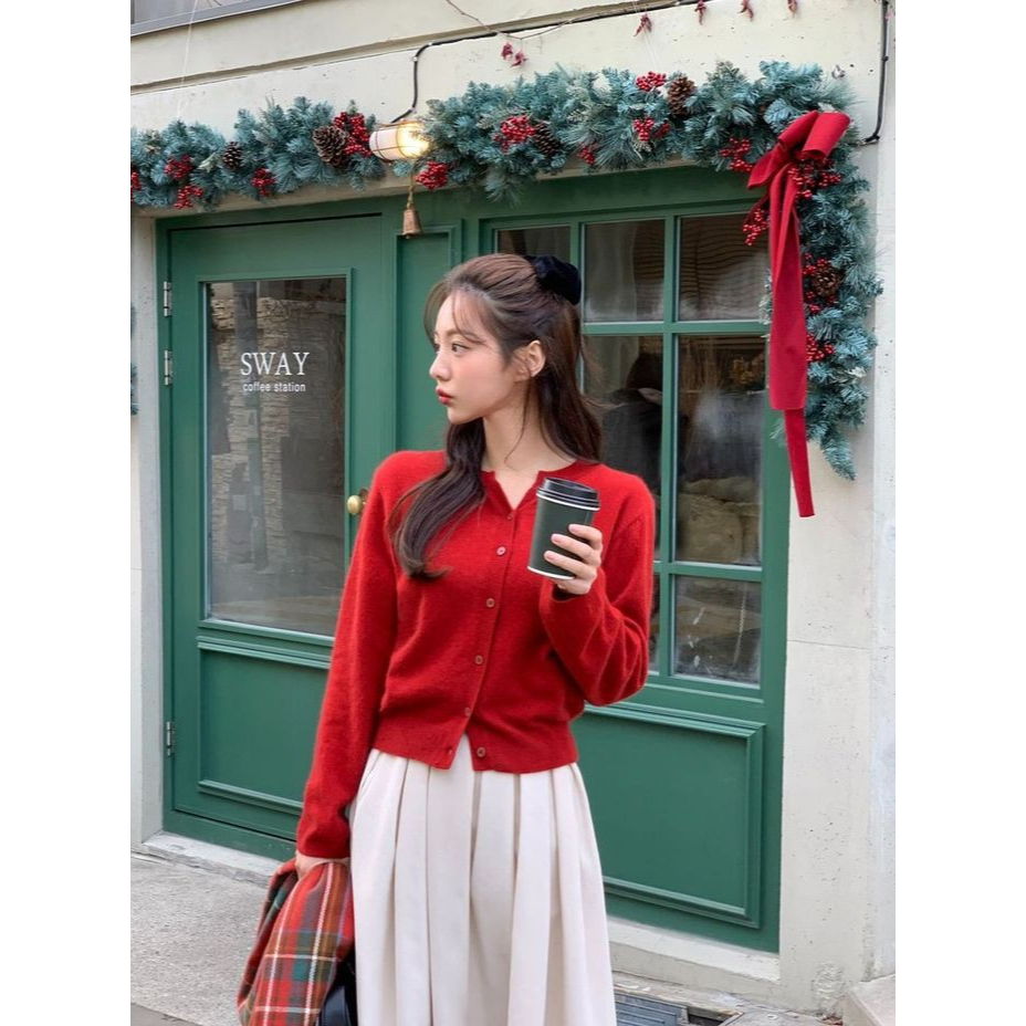 Jual Frictions Shuma Cardigan Knitted Premium | Shopee Indonesia