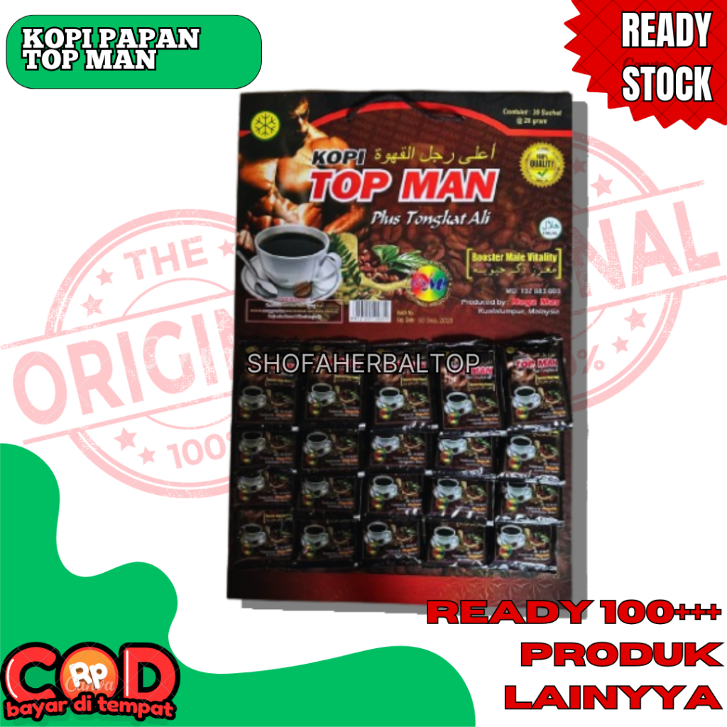 Jual KOPI TOPMAN ORIGINAL | Shopee Indonesia
