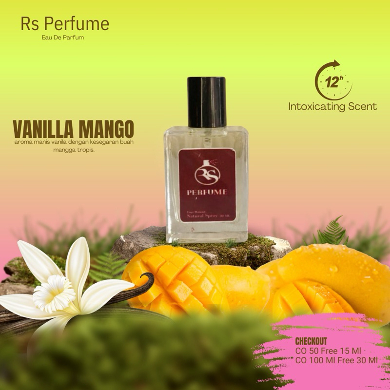 Jual Rs Parfum VANILLA MANGO Wangi Tahan Lama By Inspired rs perfume ...