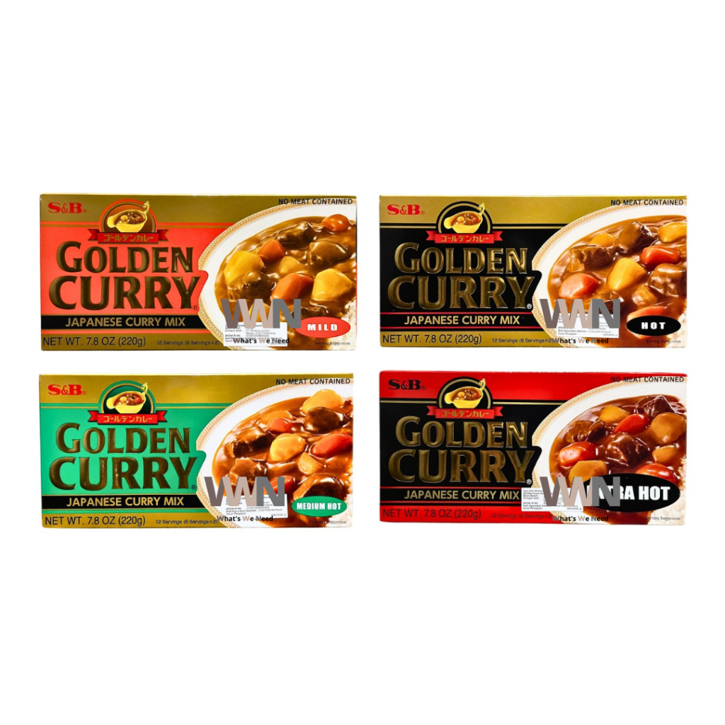 Jual S&B Golden Curry 220gr - Kari Jepang Golden Curry Mix | Shopee ...