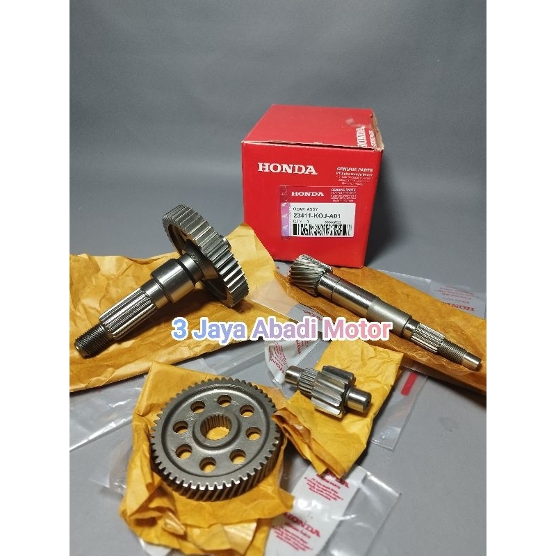 Jual GIGI RASIO SET ( KOJ ) HONDA GENIO BEAT NEW LED BEAT DELUXE SCOOPY ...