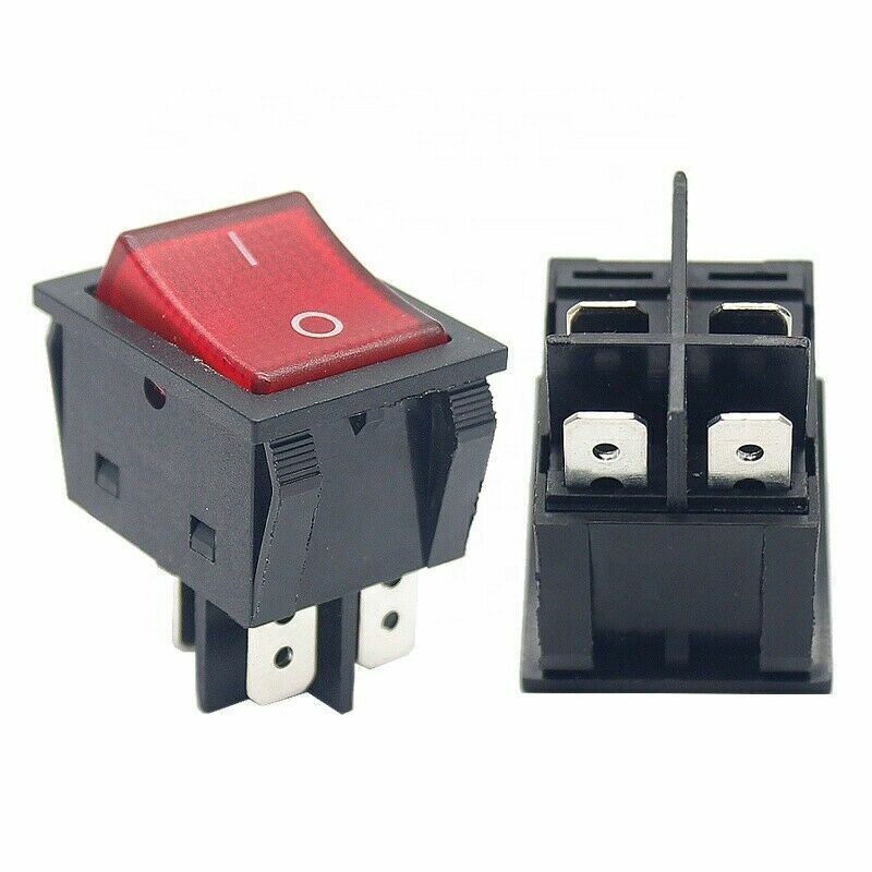 Jual 28modified - Tombol Power Besar Saklar Rocker Switch 4 Pin Kotak ...