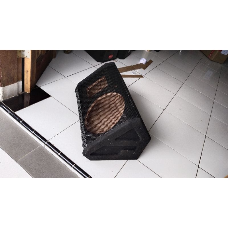 Jual Box speaker monitor floor panggung custom 10 inch | Shopee Indonesia