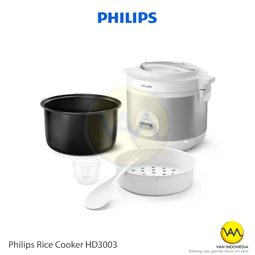 Jual Philips Magic Com Seri 1000 / Penanak Nasi HD3003/30 | Shopee ...