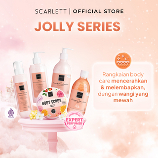 Jual SCARLETT JOLLY SERIES - Body Lotion | Body Scrub | Shower Scrub ...