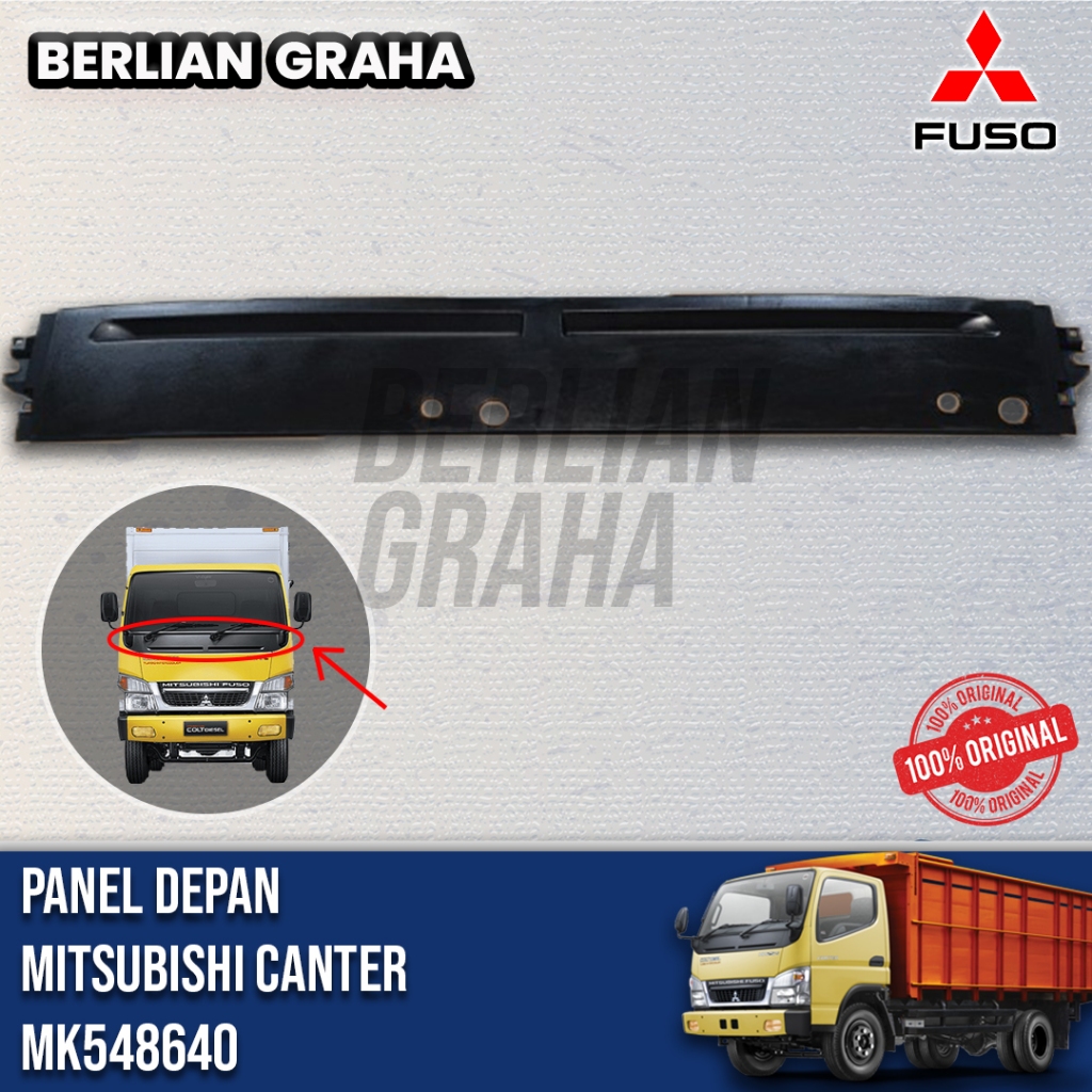 Jual Panel Depan Garnish Bawah Kaca Depan Canter Original Mitsubishi ...