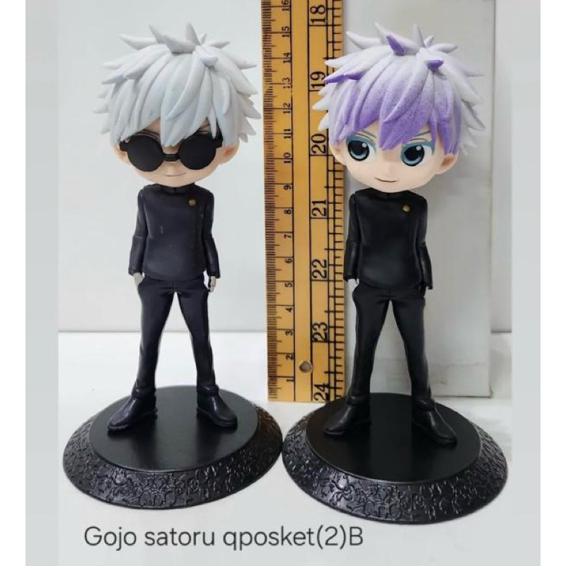 Jual action figure qposket jujutsu kaisen gojo satoru set b isi 2 ...