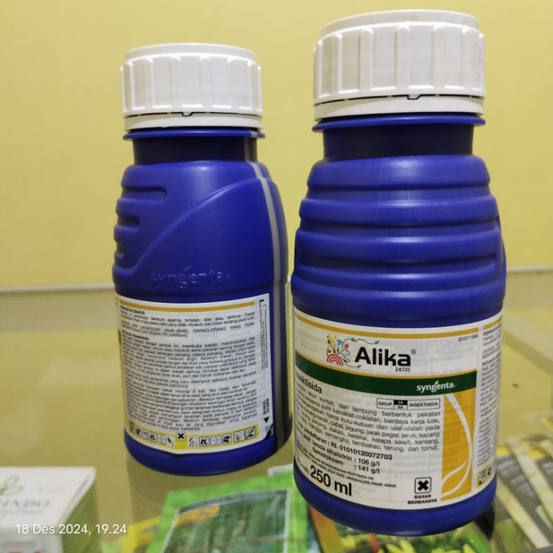 Jual Insektisida/Racun ulat ALIKA 247 ZC Kemasan 250 ml. | Shopee Indonesia