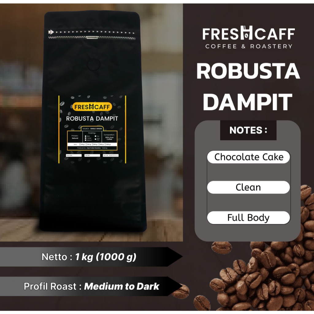 Jual Kopi Robusta Dampit Malang Murah 1 Kg | Shopee Indonesia