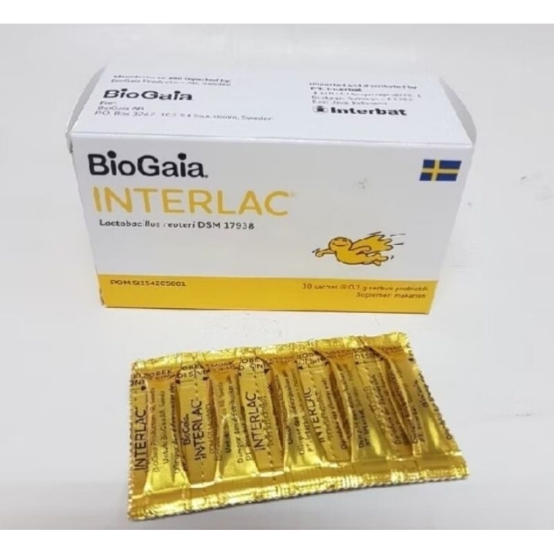 Jual Interlac probiotik minipack serbuk isi 30 sachet | Shopee Indonesia