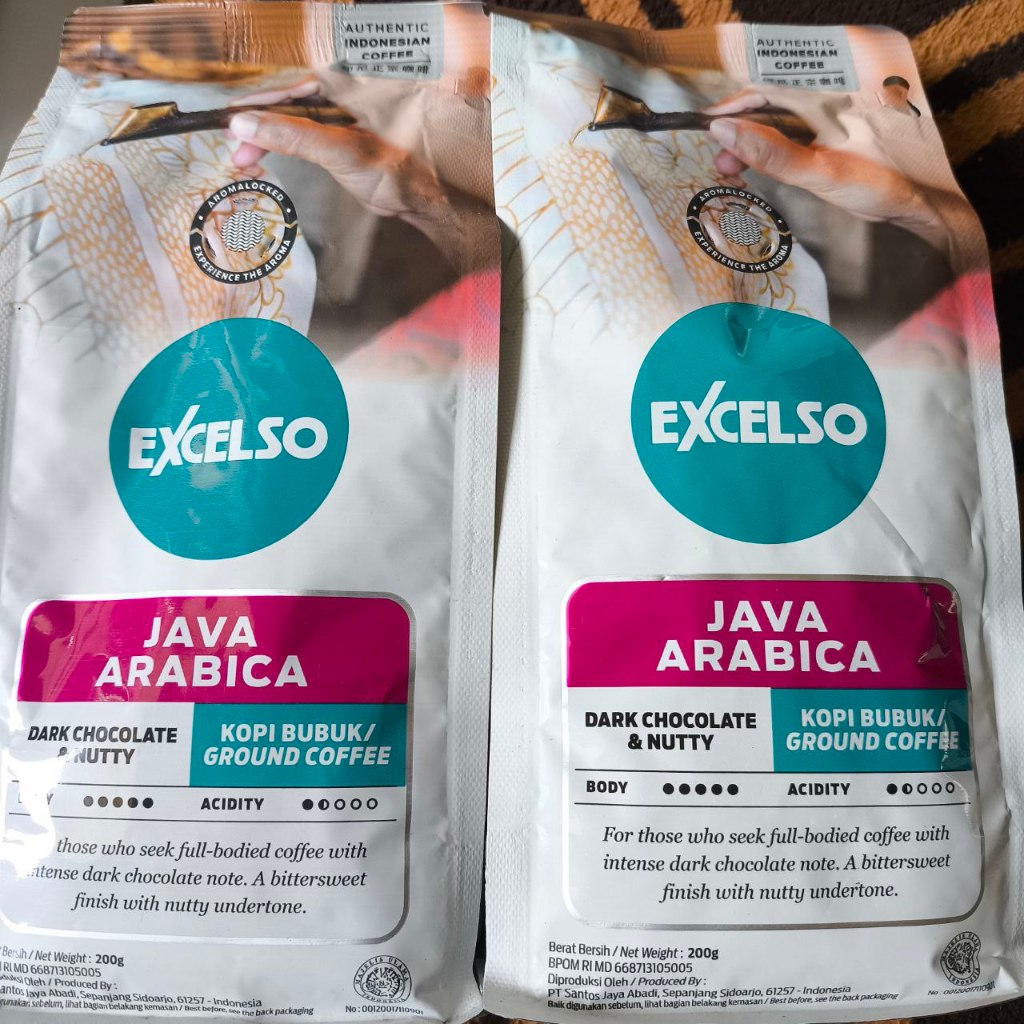 Jual Excelso Java Arabica Kopi Bubuk Kemasan 200gr | Shopee Indonesia