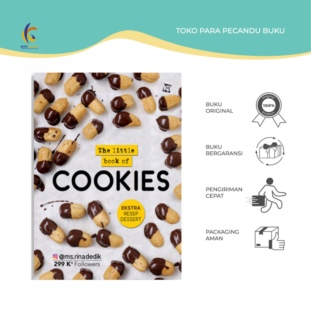Jual Buku Masakan - The Little Book Of Cookies - Rina Endik - Kawan ...